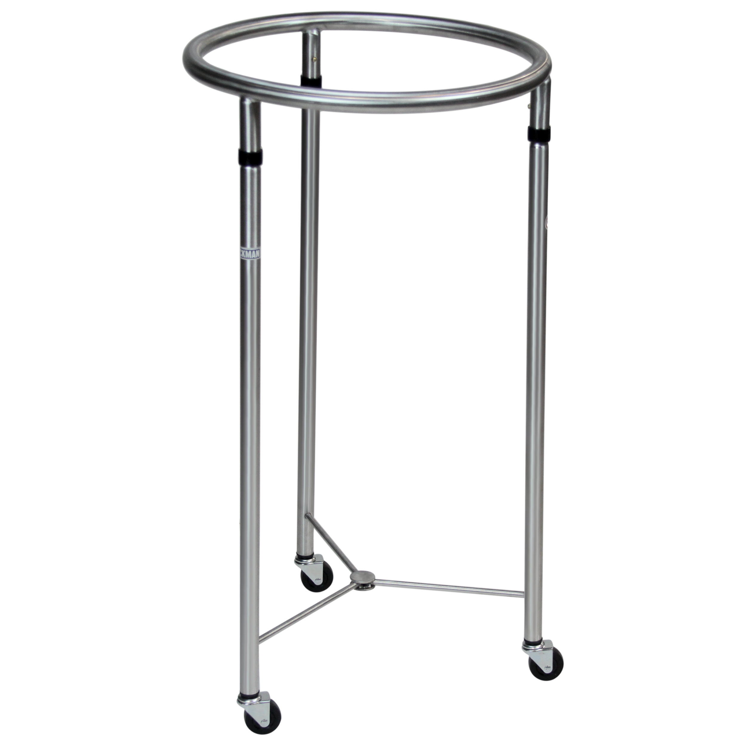 2301SS Space Saver Stainless Steel Medical Hamper — Blickman