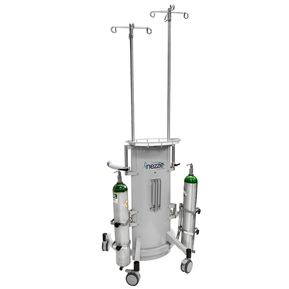 Medical Oxygen Tank Drawing