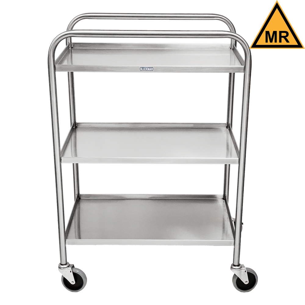 7534 Light Duty Stainless Steel Medical Utility Cart (Optional ...