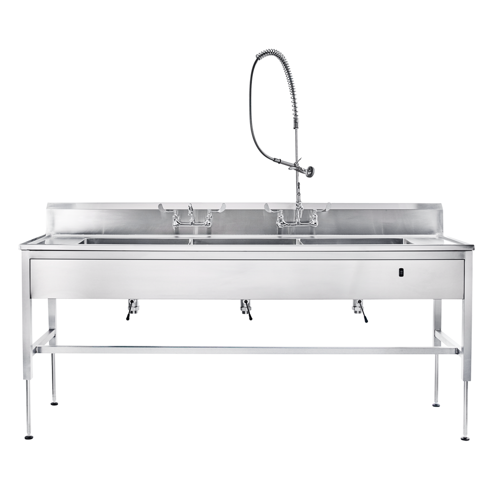DSBC30/26 Base Cabinet Decontamination Station (3 Reprocessing Sinks ...