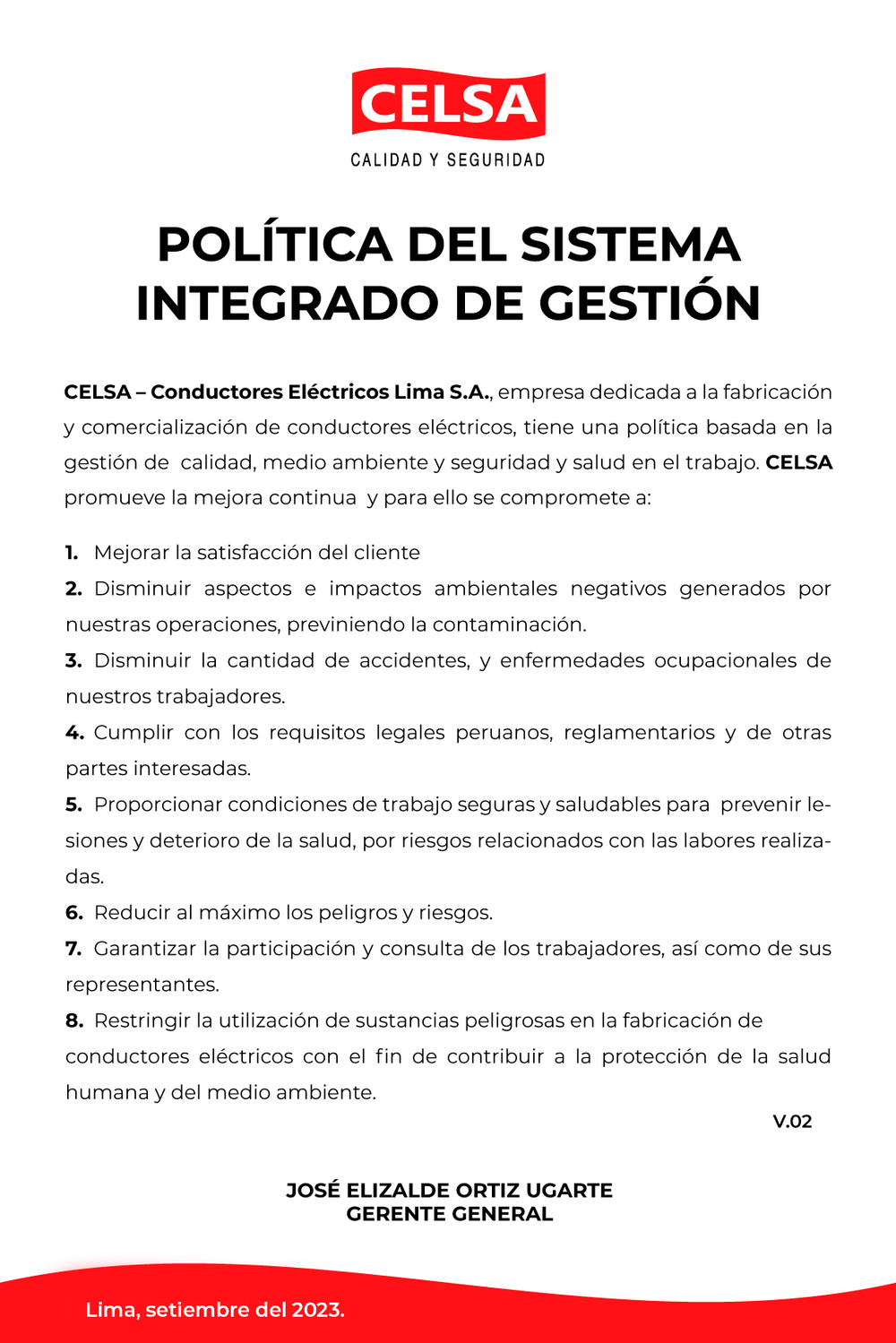 Inicio — CELSA