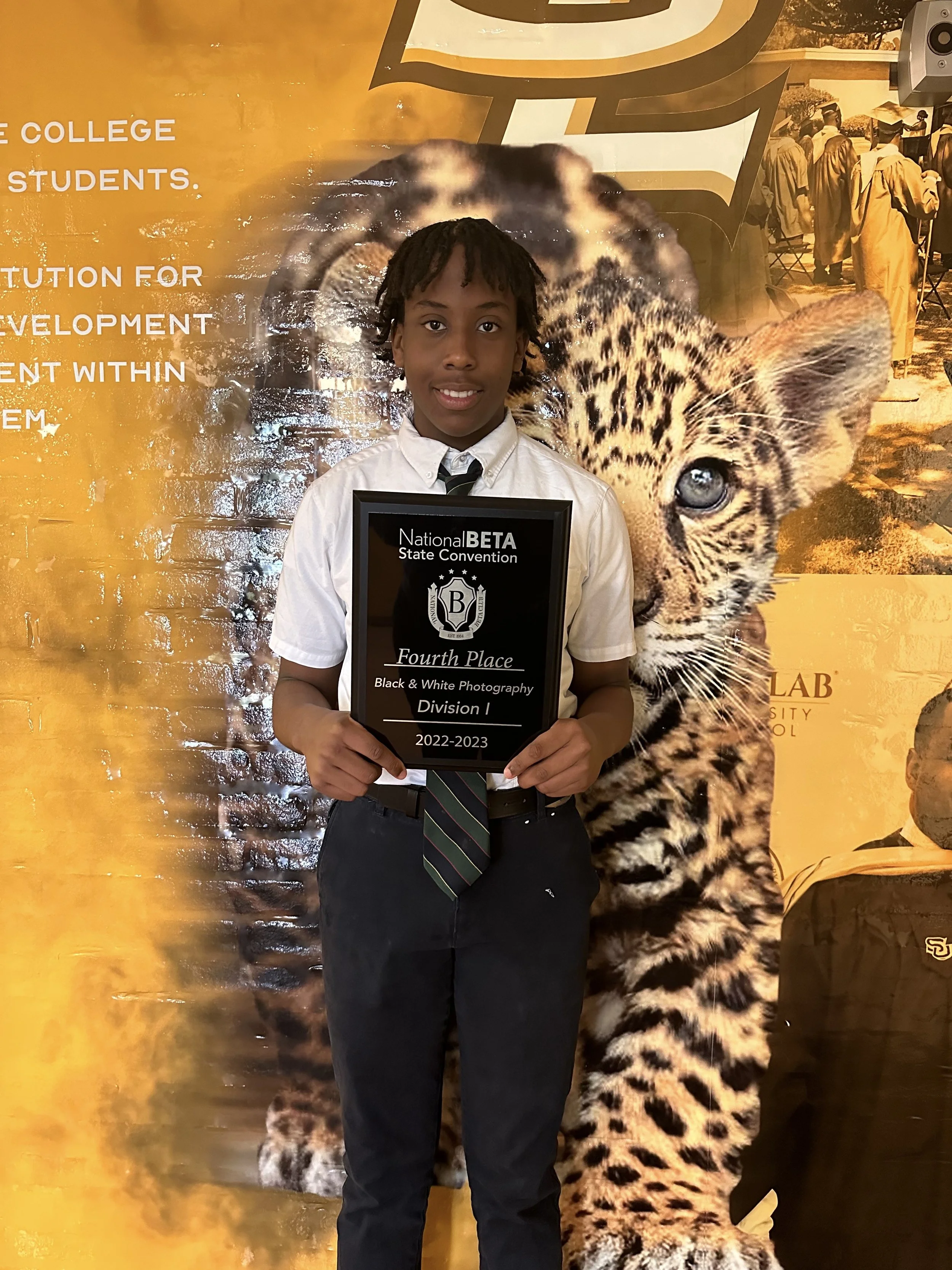 SULS Student Places in Visual Arts Competition at State Beta Convention ...