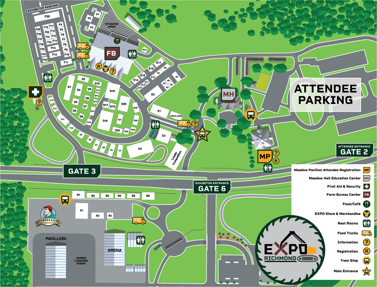 Floor Plans and Maps | Discover and Navigate Now — EXPO RICHMOND