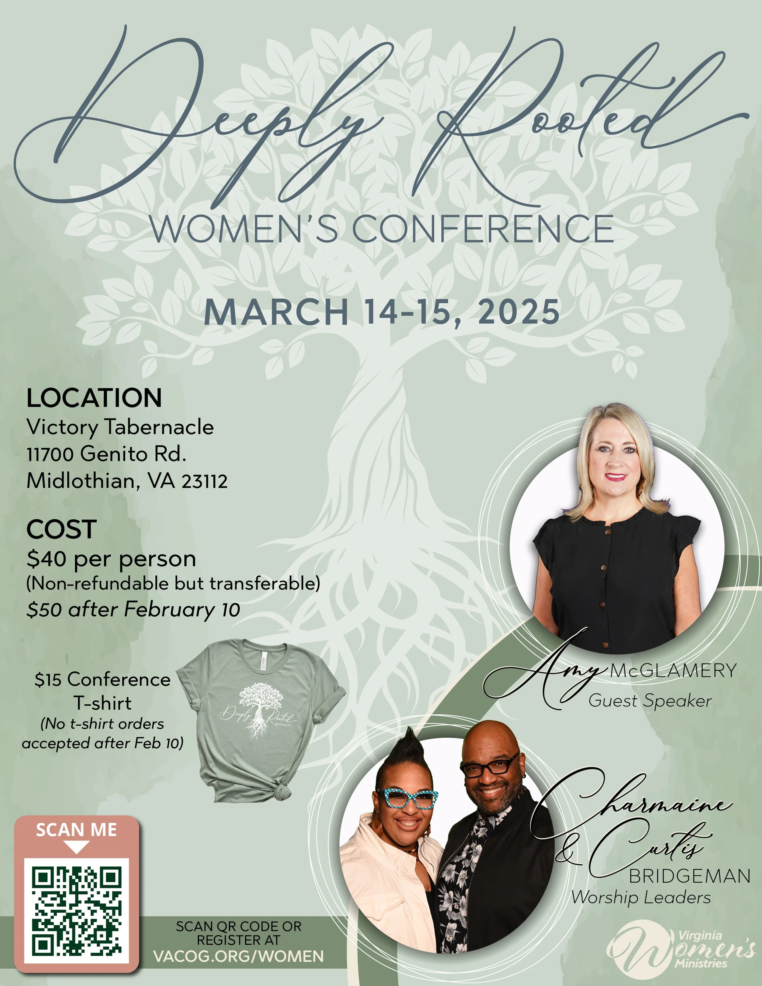 Deeply Rooted Women's Conference 2025 — VACOG.ORG