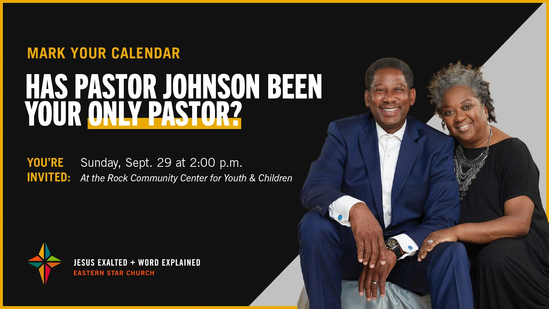 My Only Pastor — Eastern Star Church
