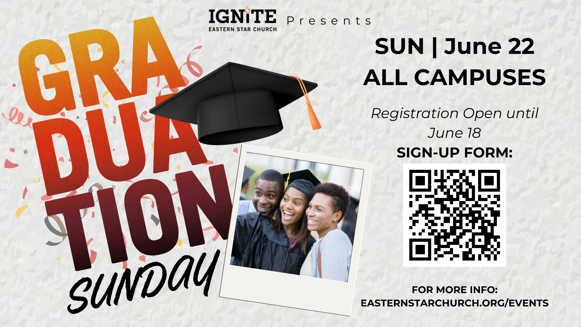 Graduation Sunday 2025 — Eastern Star Church