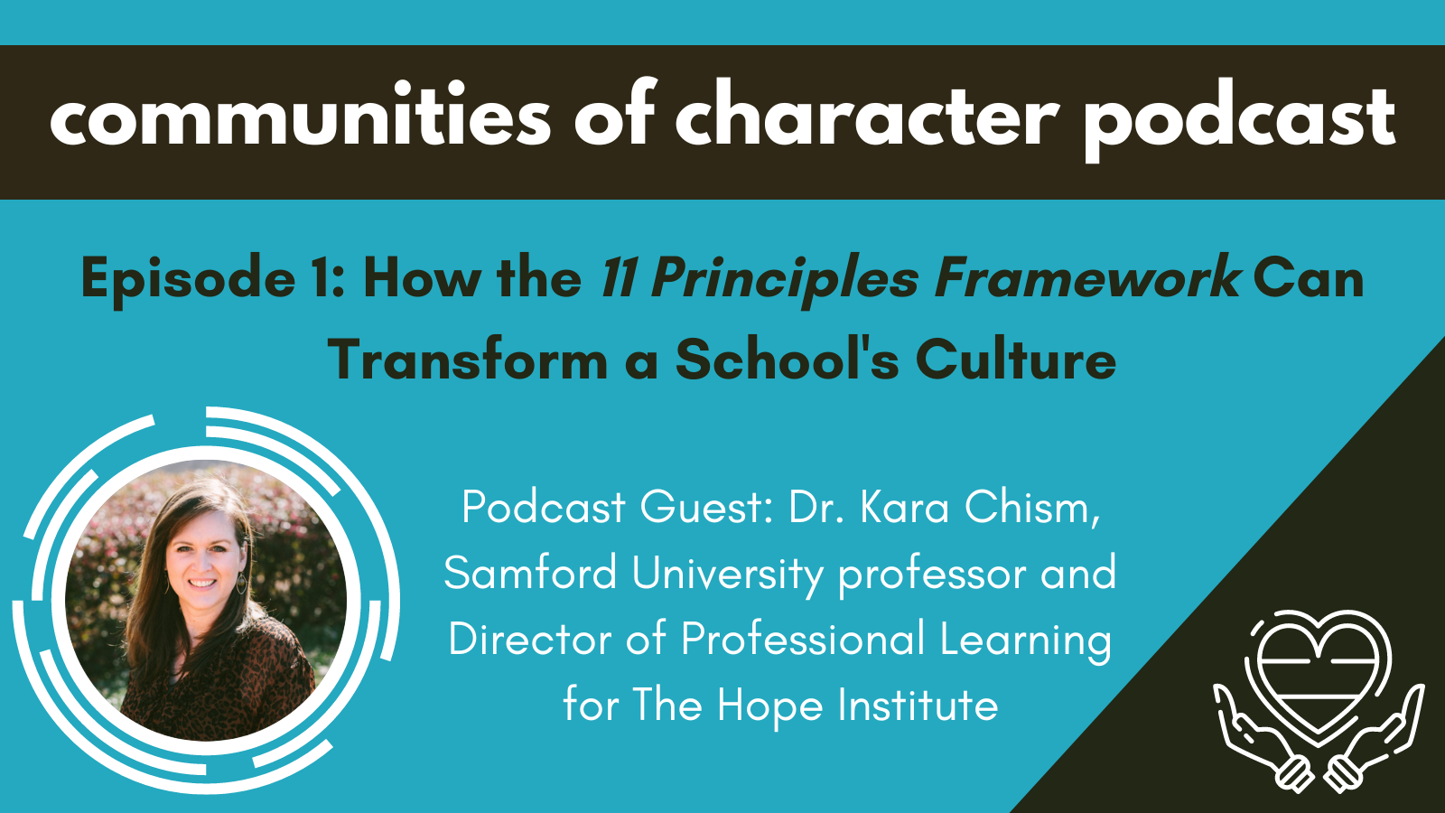 Podcast Launch - Communities of Character — The Hope Institute
