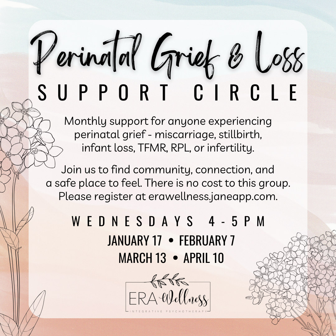 Perinatal Grief & Loss Therapy in Whitefish Bay, WI — ERA Wellness