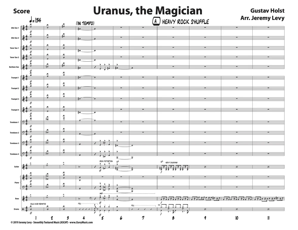 The Planets Score