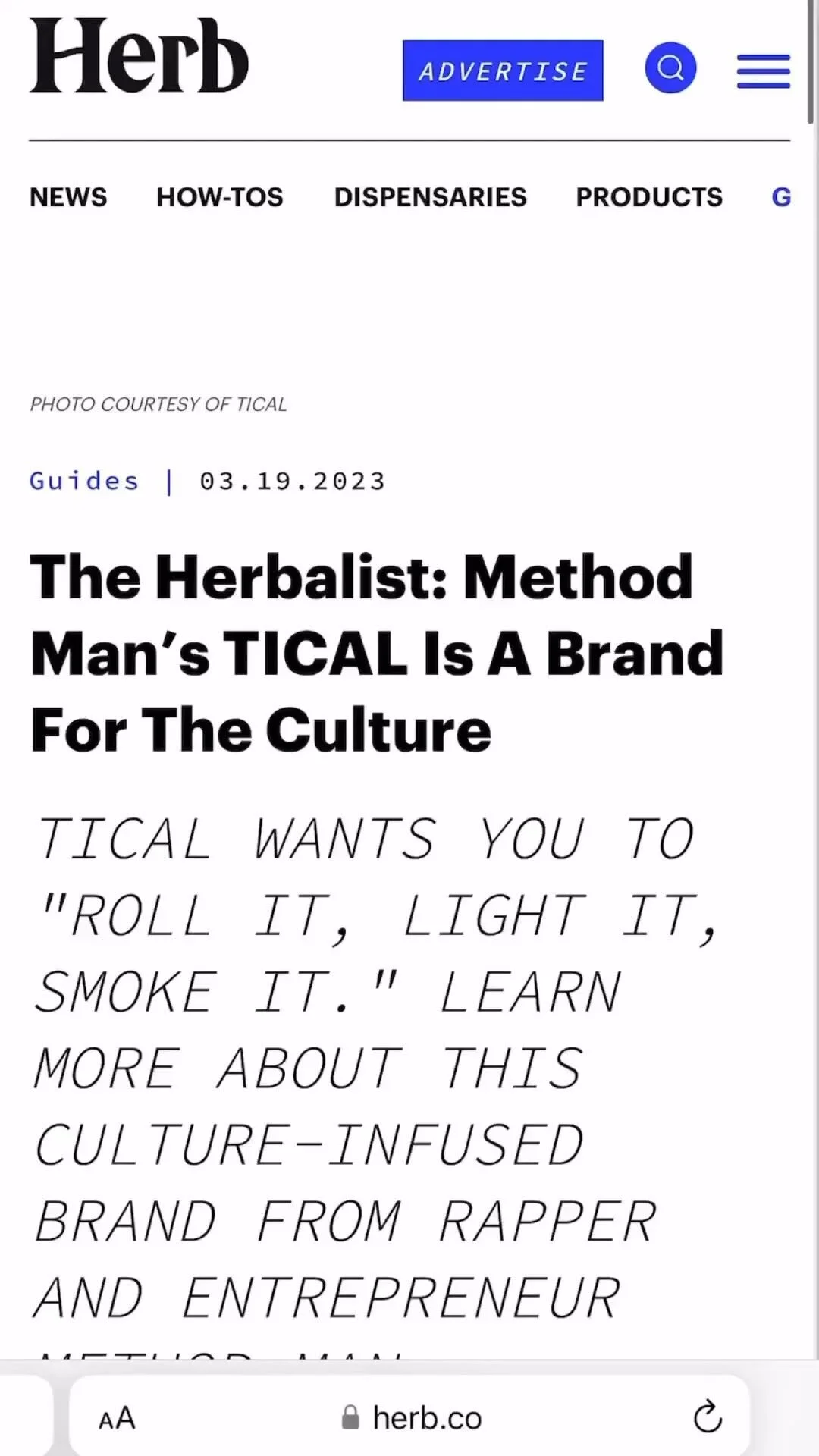 TICAL™ - Official Website - Taking Into Consideration All Lives