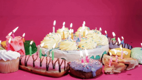 Birthday Cake Tumblr Gif