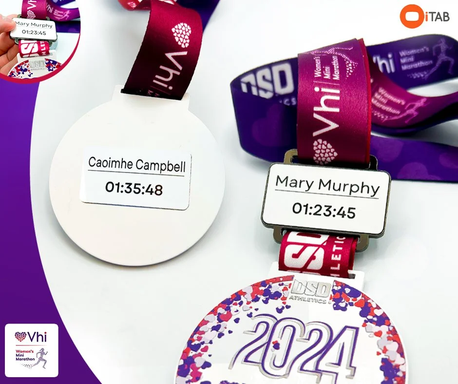 iTAB Medal Insert | Vhi Womens Mini Marathon iTAB Medal Insert | Vhi Womens Mini Marathon