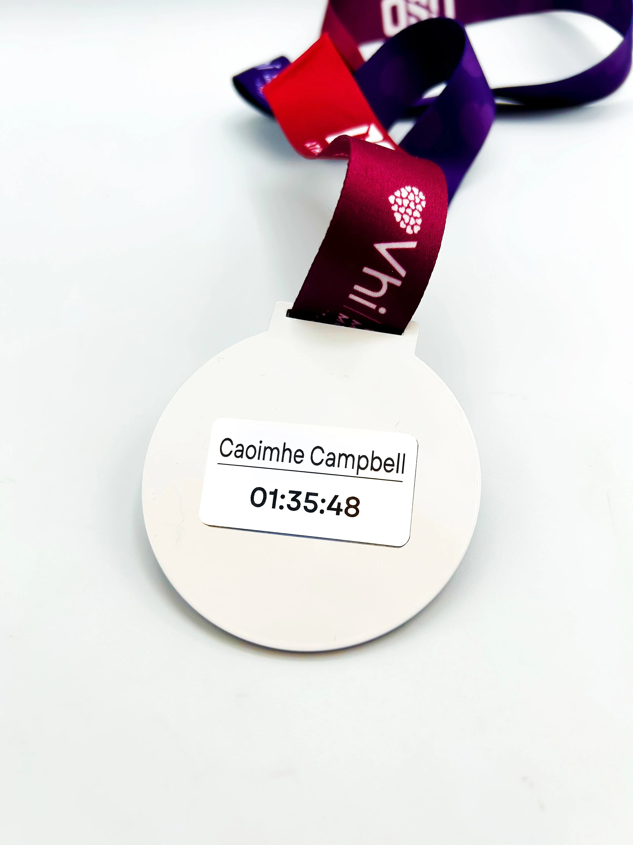 iTAB Medal Insert | Vhi Womens Mini Marathon iTAB Medal Insert | Vhi Womens Mini Marathon
