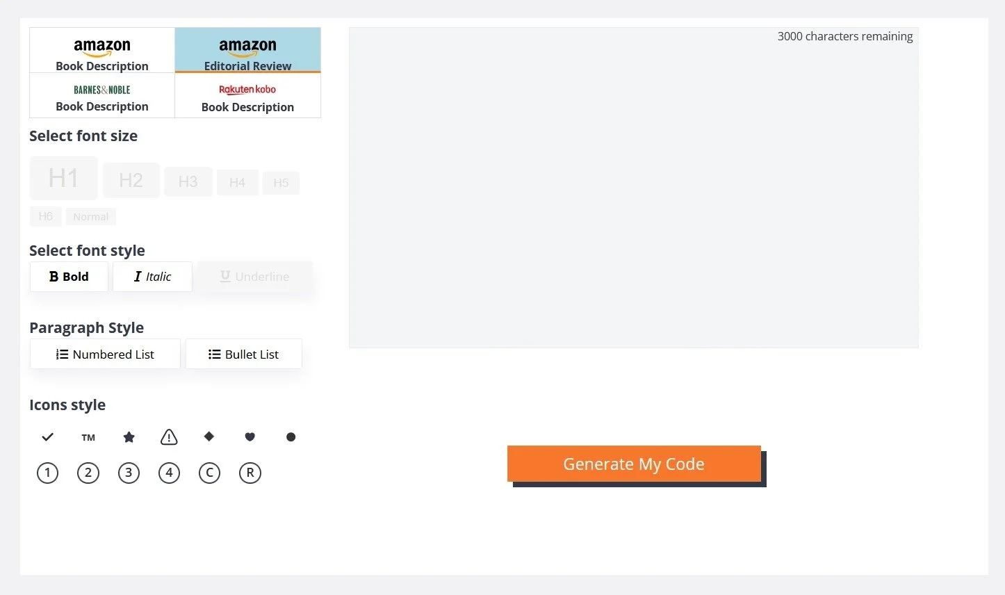 Adding Amazon Editorial Reviews in Author Central