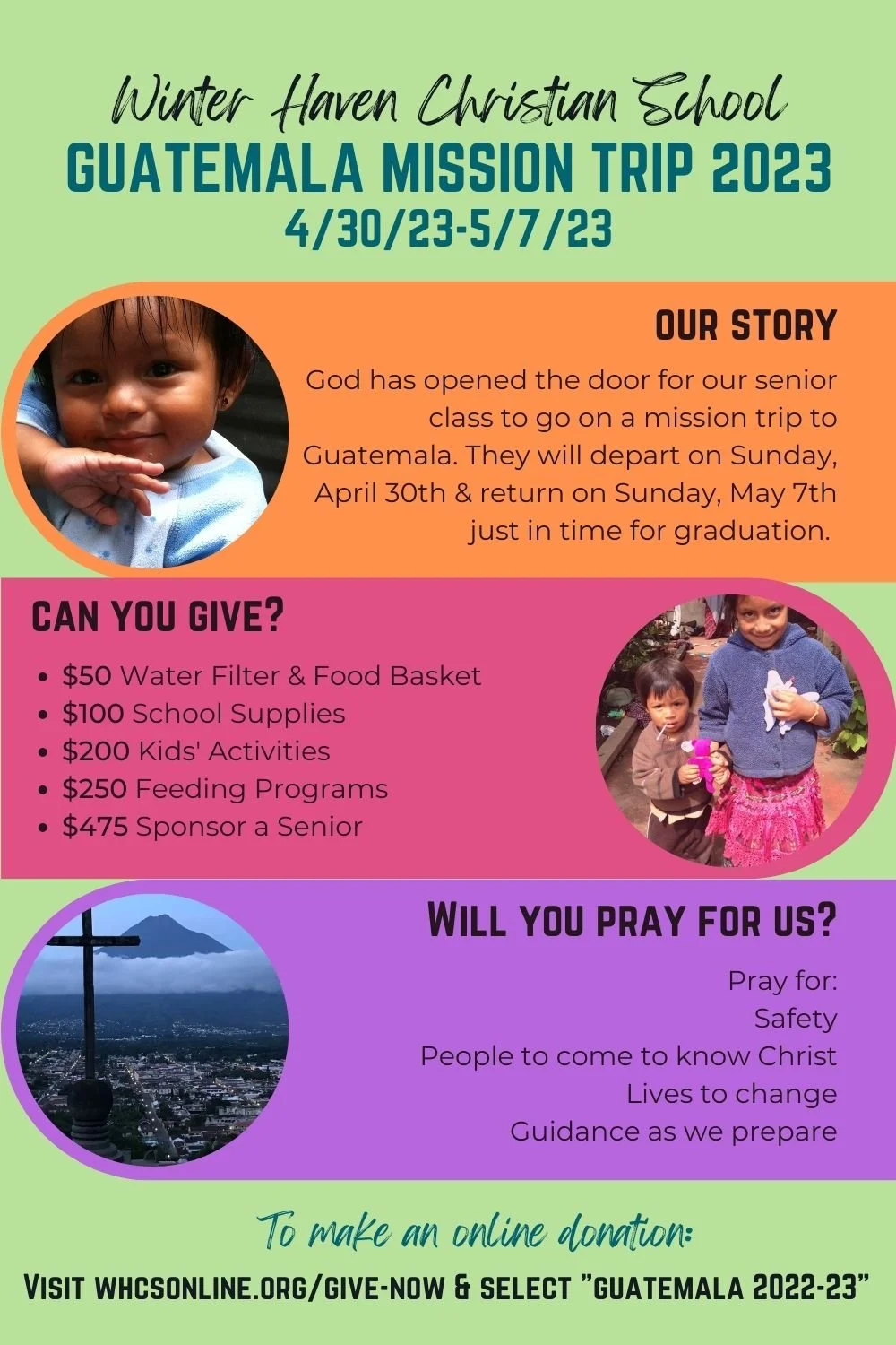 Missions at WHCS — Winter Haven Christian School