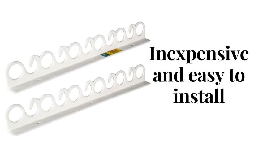Simple and Practical Garage Overhead Fishing Rod Storage — Half Past ...