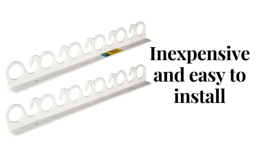 Simple and Practical Garage Overhead Fishing Rod Storage — Half Past ...