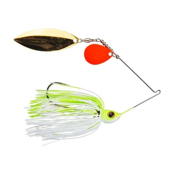 Spinnerbaits with Red Kicker Blades — Half Past First Cast