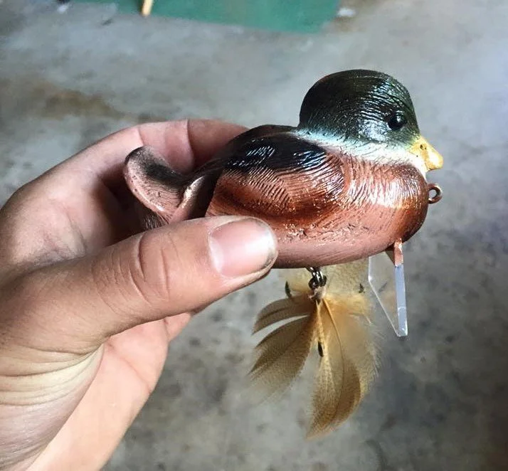 Beautiful and Bewildering Bird Baits for Bass — Half Past First Cast