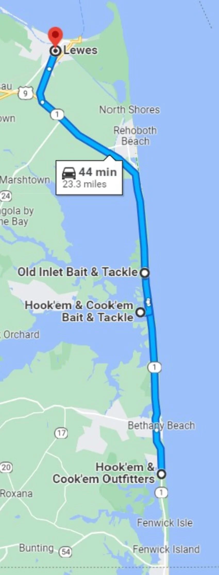 Maryland/Delaware Eastern Shore Tackle Store Scavenger Hunt — Half Past ...