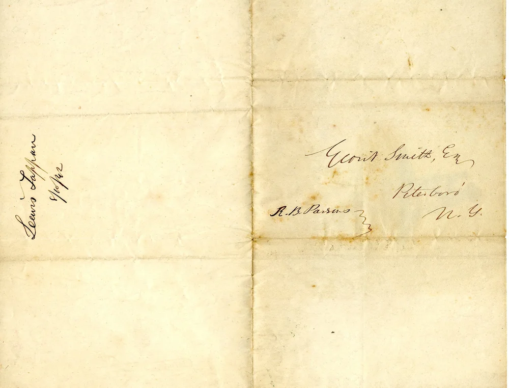 Abolition in the Archives 1-Tappan — Bowne House