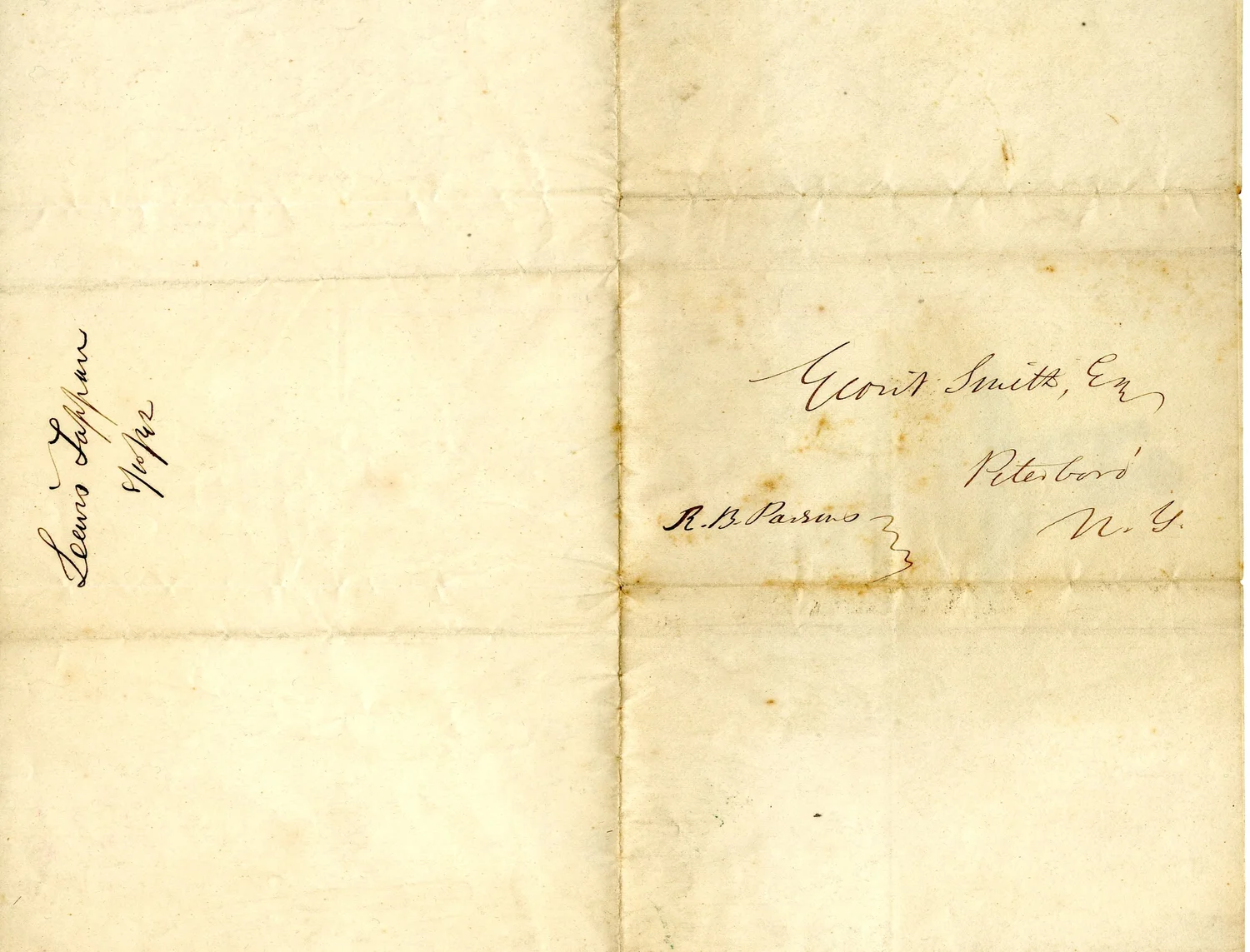 Abolition in the Archives 1-Tappan — Bowne House