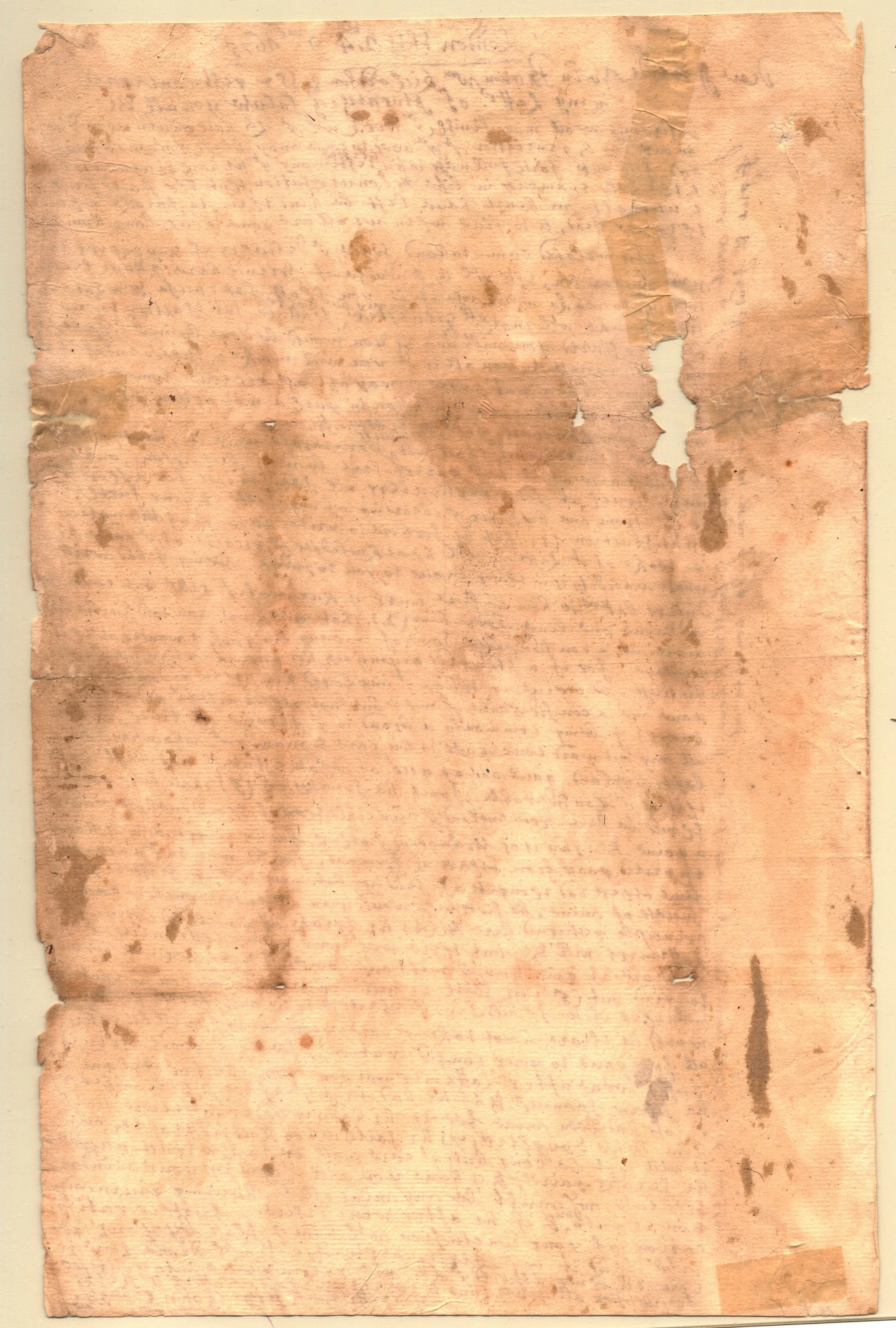 Edward Letter, 1678 — Bowne House