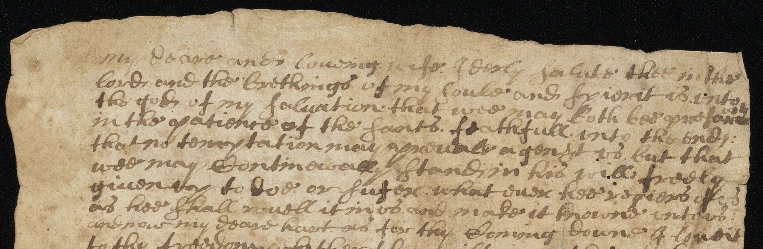 John Bowne: Records of Married Life — Bowne House