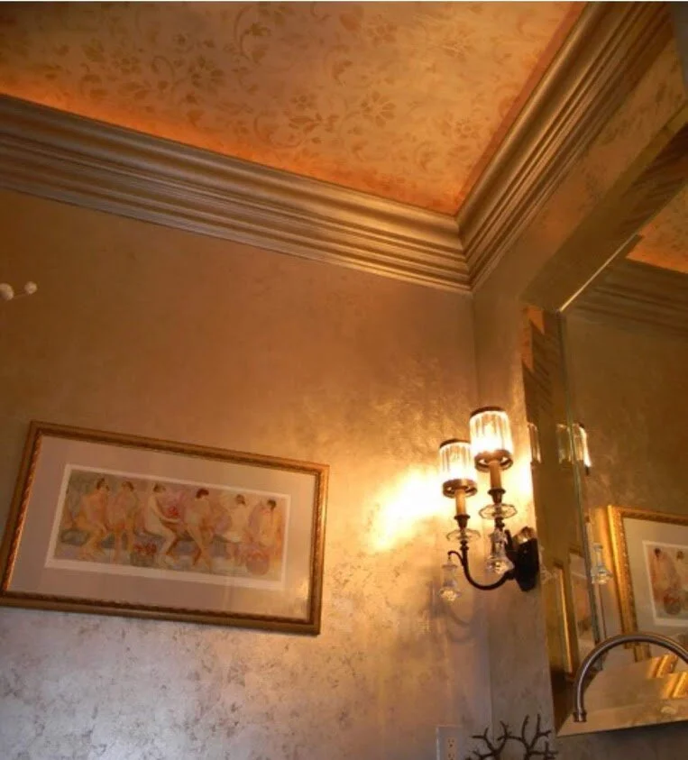 Gold Gilded Ceilings | Homeminimalisite.com