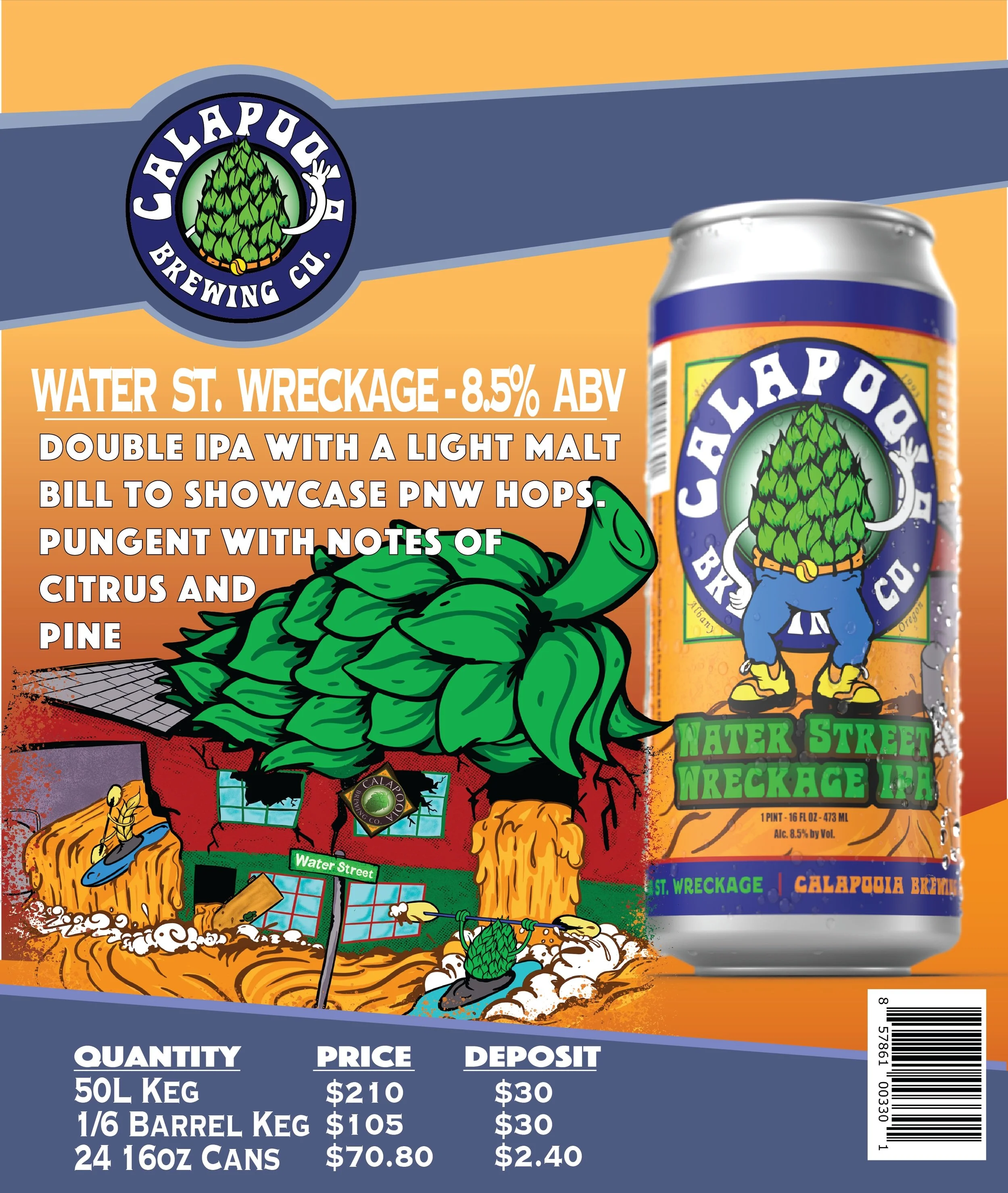 Find our Canned Brews August 2023 — Calapooia Brewing