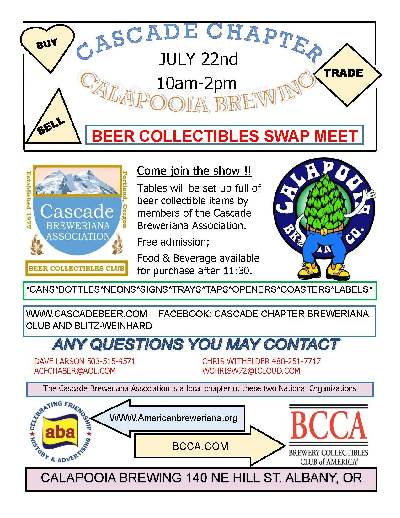 Events — Calapooia Brewing