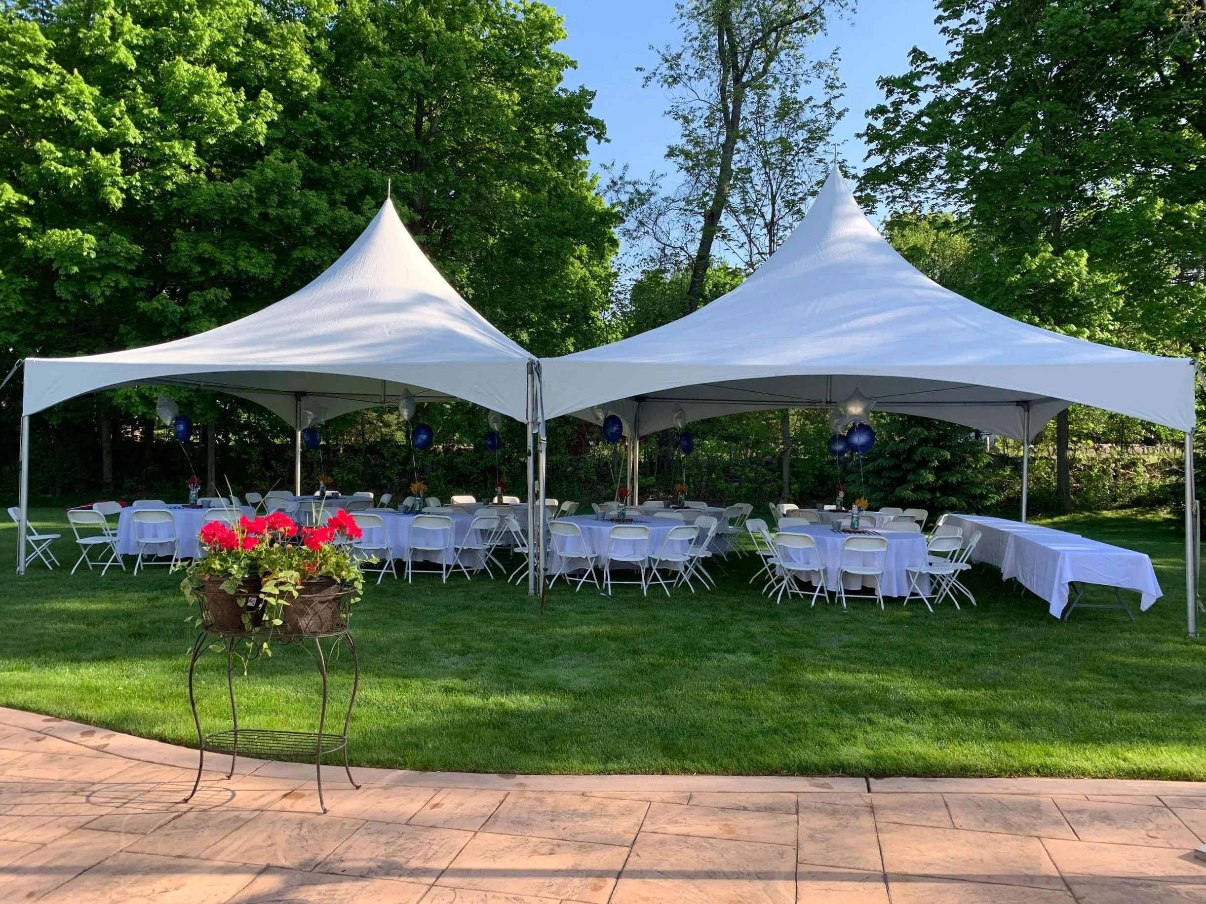 60 Person Tent Rental Package — Ashland Party Rental
