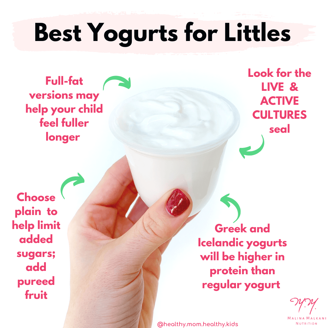 Best Yogurts for Toddlers Ages 1 to 4 — Malina Malkani