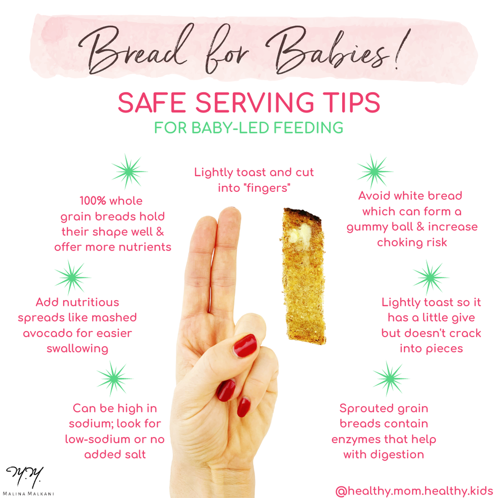 Best Breads for Babies During Baby-Led Weaning? — Malina Malkani