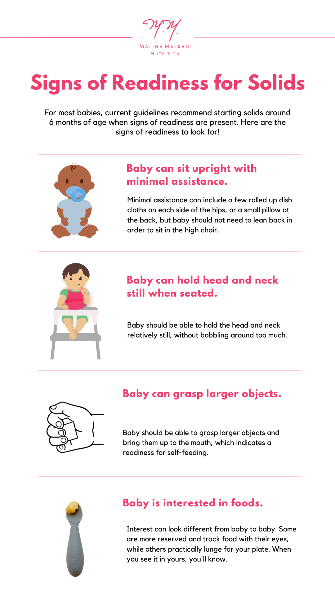 Baby Nutrition: A Safe and Simple Guide — Malina Malkani