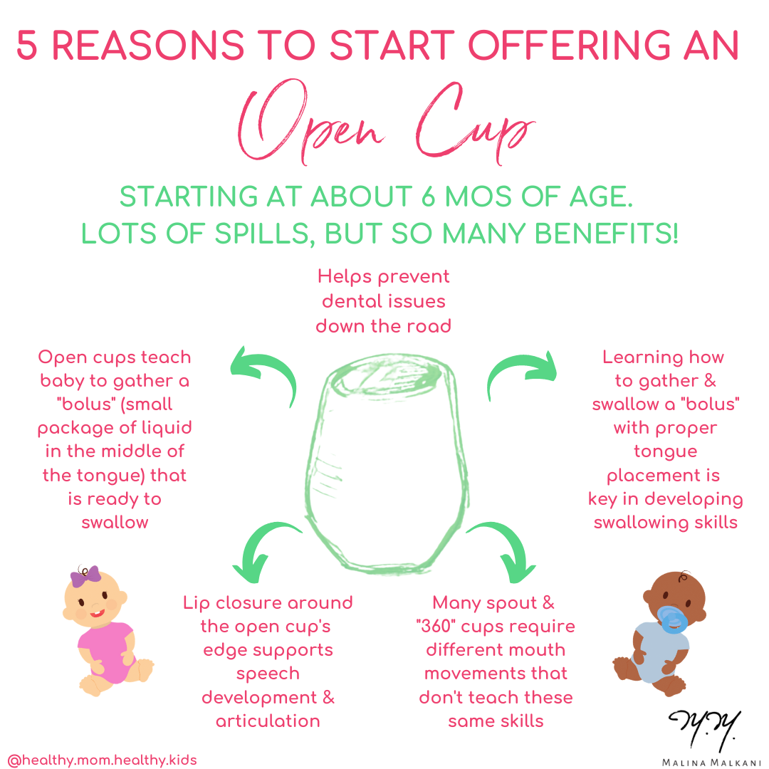 Baby Milestones: Transitioning From Bottle to Cup — Malina Malkani