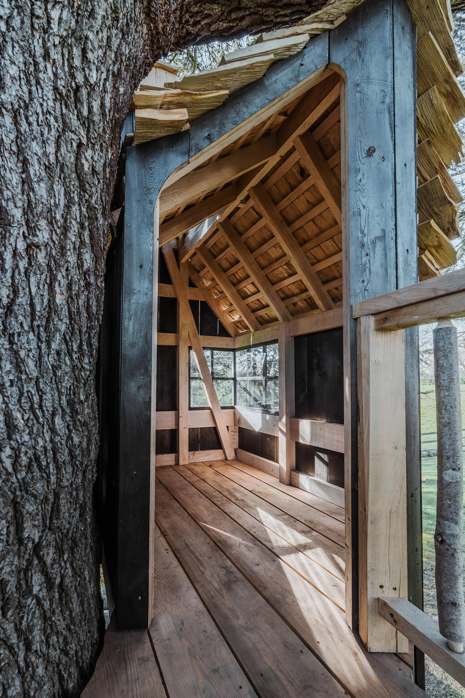 A bespoke treehouse designed and made by Sebastian Cox Ltd | Sebastian Cox