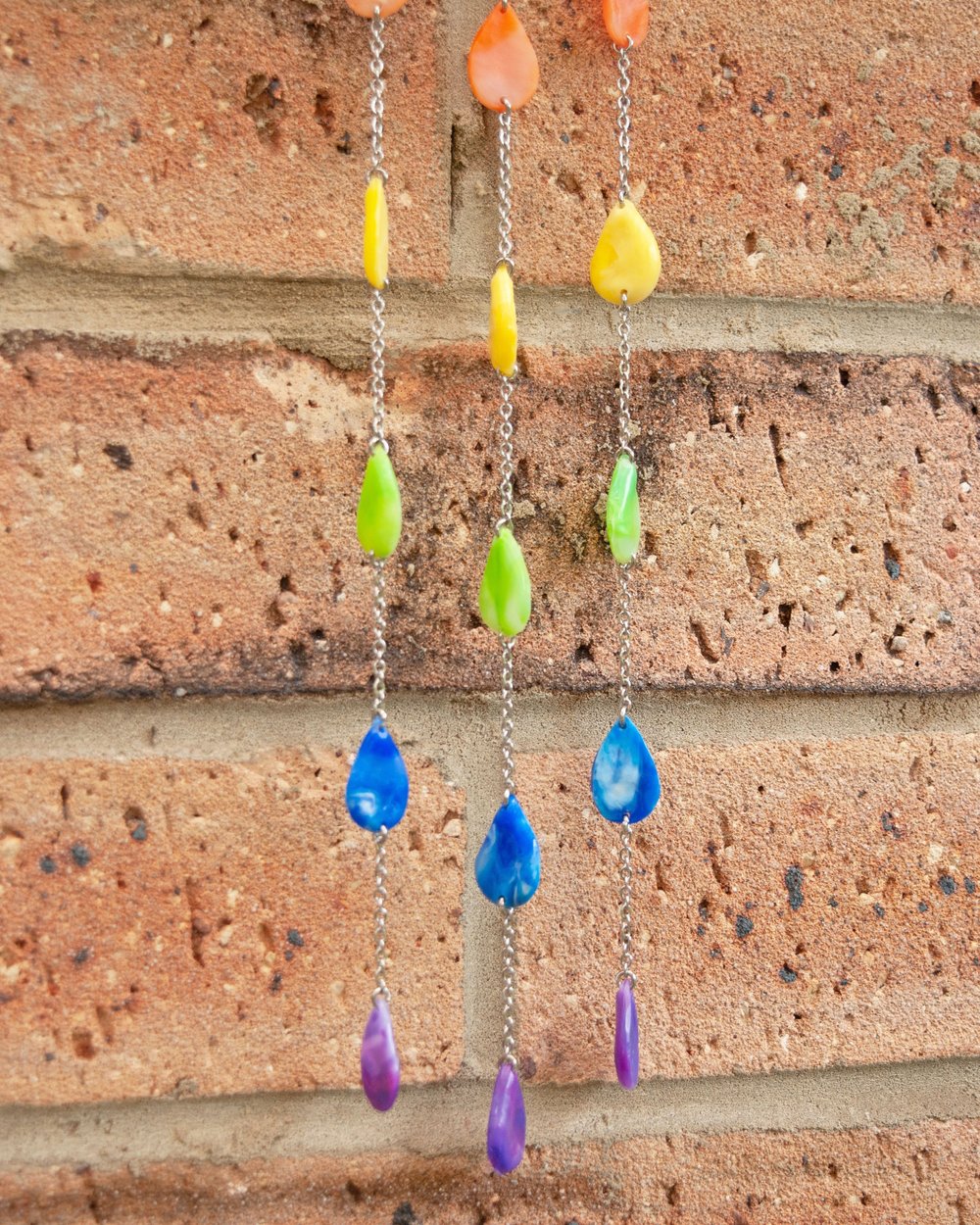 January Blues - Recycled Plastic Rain Cloud Wall Hanging - Made to ...