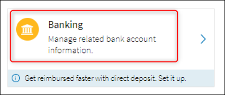 Updating Direct Deposit on the Mobile App — Health Coverage Simplified