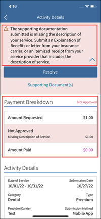 Resolving Not Approved Reimbursements — Health Coverage Simplified