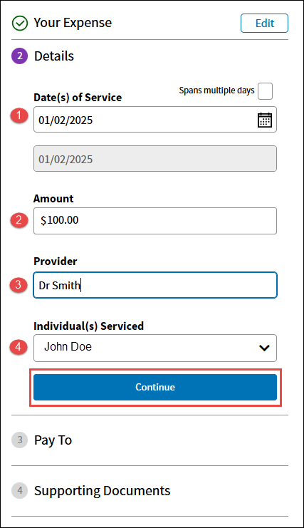 Submitting a Reimbursement Request on the Mobile App — Health Coverage ...