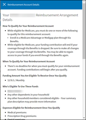 Locating Your Reimbursement Account Details and Qualification ...