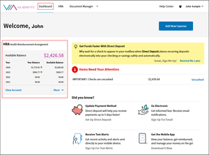 Viewing Your Reimbursement Account Balance — Health Coverage Simplified