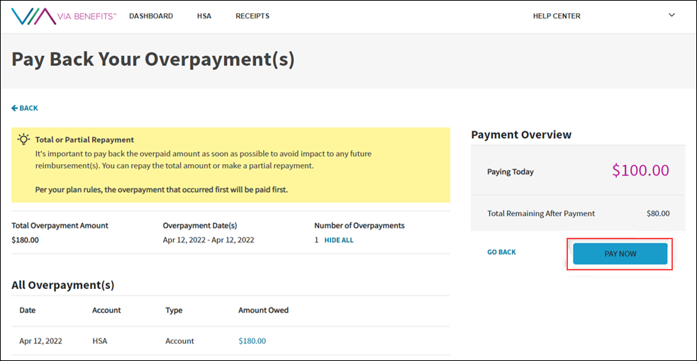 Resolving an Overpayment — Health Coverage Simplified