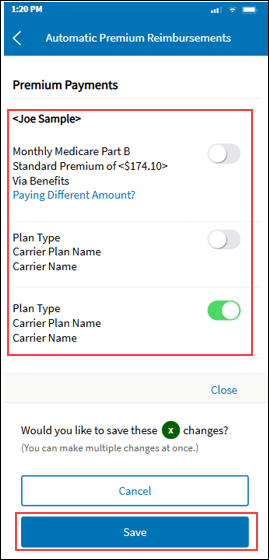 How to Turn On or Turn Off Automatic Premium Reimbursement on the ...