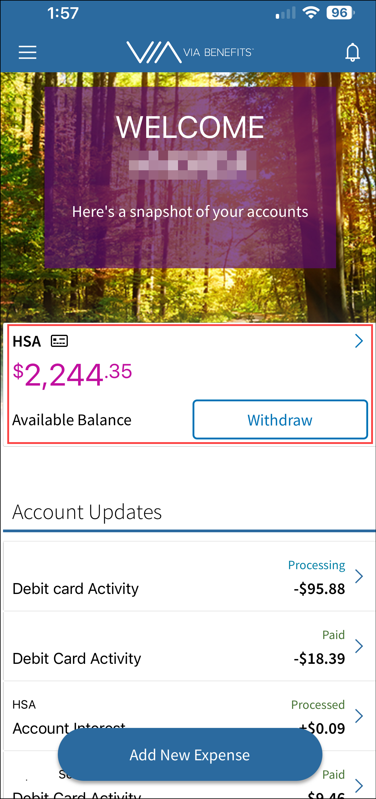 Viewing Your Reimbursement Account Balance — Health Coverage Simplified