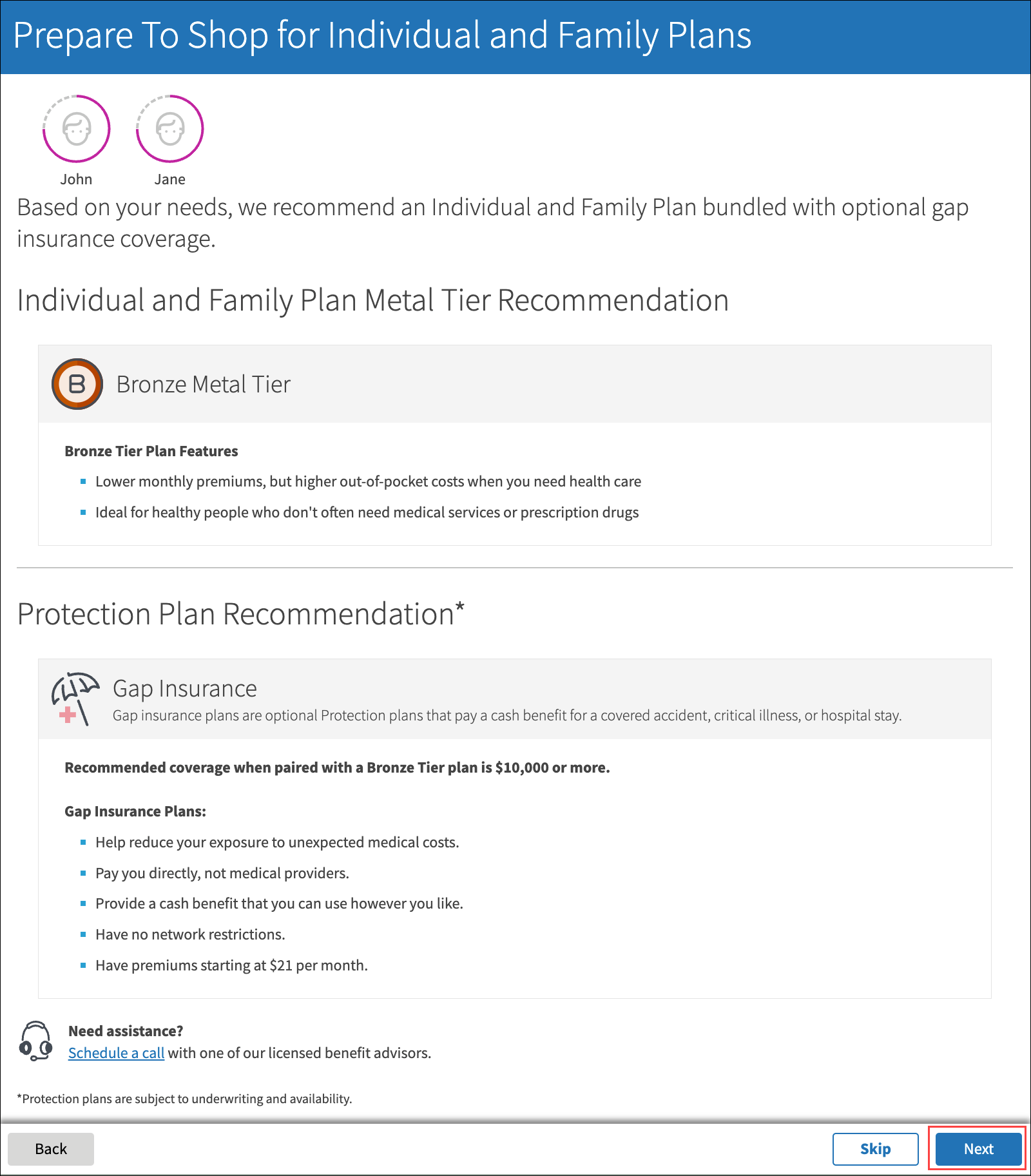 Shop and Enroll in Individual and Family Plans — Health Coverage Simplified
