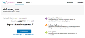 Setting Up Express Reimbursement on the Website — Health Coverage ...