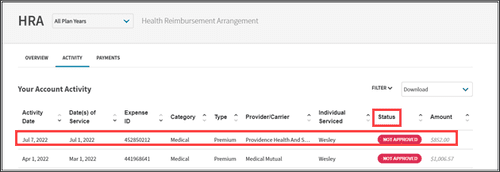 Resolving Not Approved Reimbursements — Health Coverage Simplified