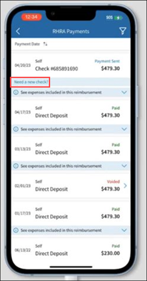 Requesting a New Reimbursement Check — Health Coverage Simplified